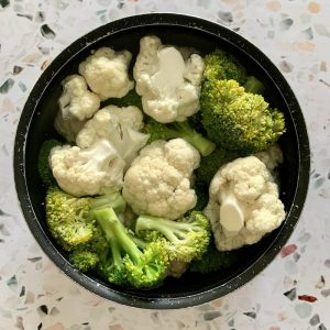 Gratinado de coliflor y brócoli al queso - Yuka