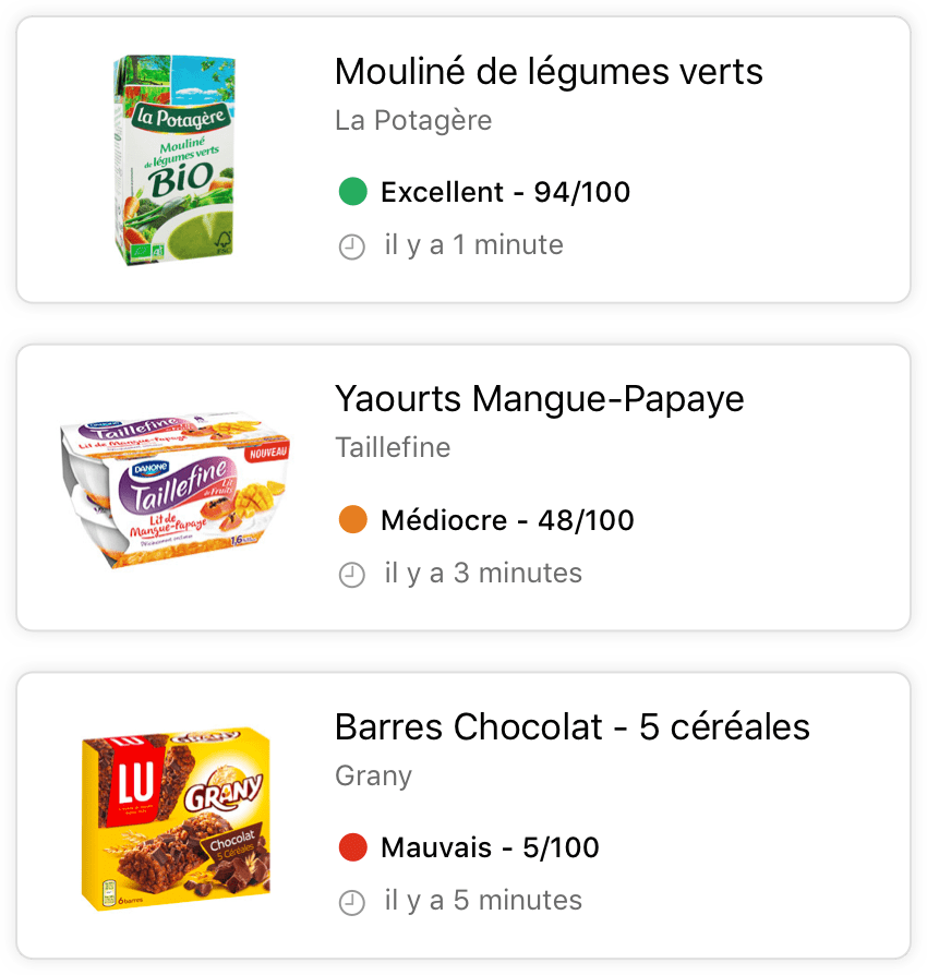 Yuka - L'application mobile qui scanne votre alimentation