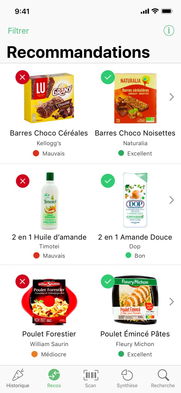Yuka - L'application mobile qui scanne votre alimentation