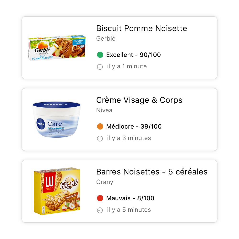 Yuka - L'application mobile qui scanne votre alimentation
