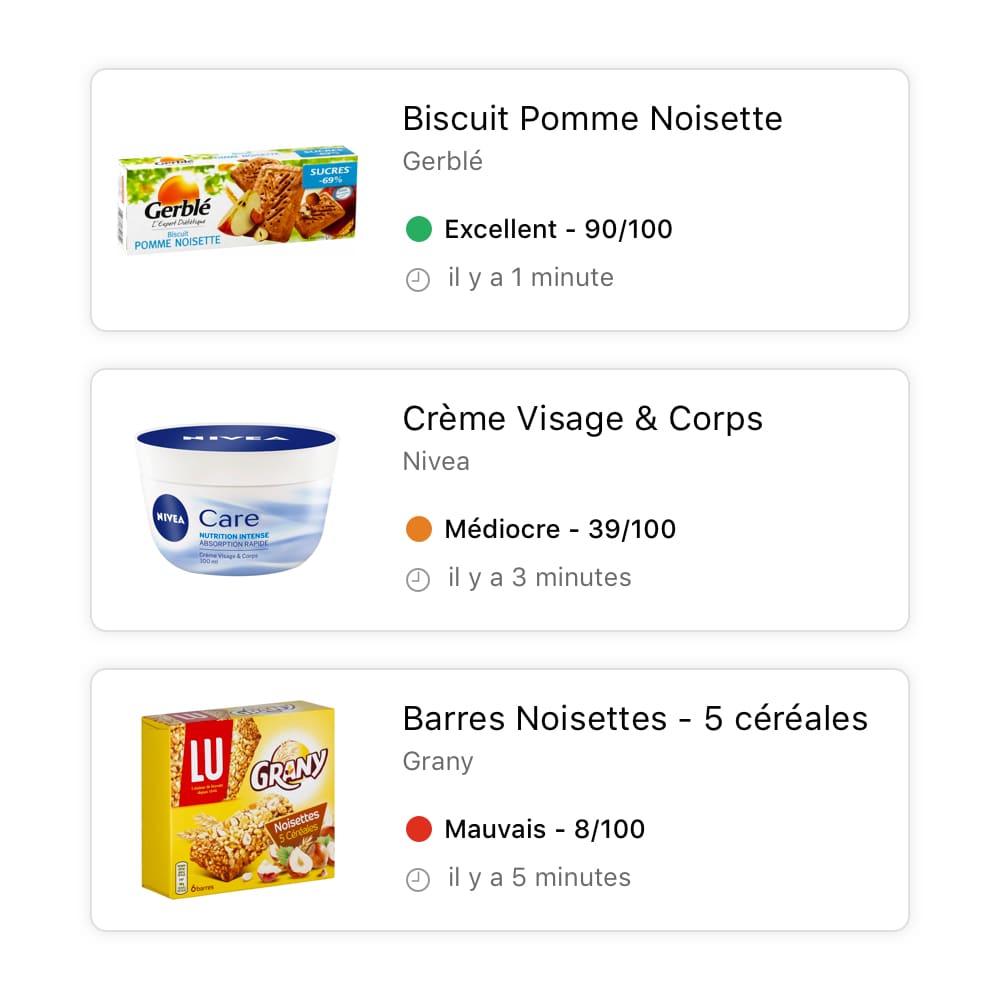 Yuka - L'application mobile qui scanne votre alimentation