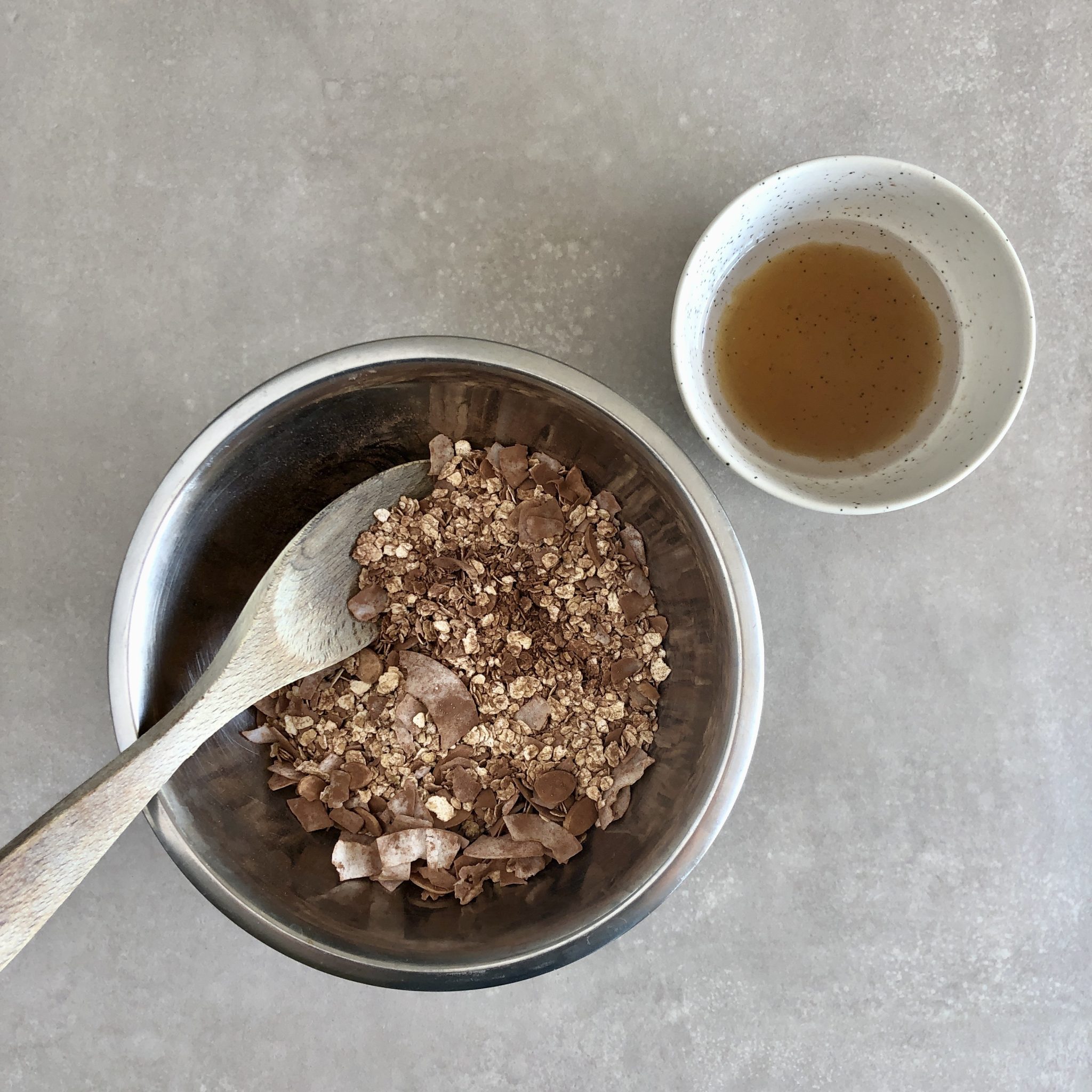 Recette Yuka - Granola chocolat et coco