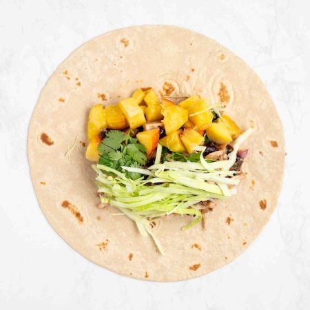 Jerk Jackfruit & Black Bean Wraps - Yuka