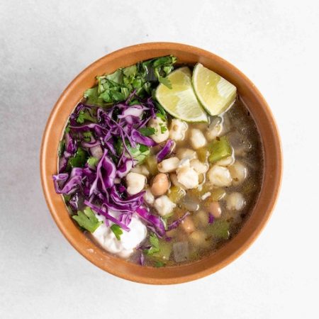 Vegetarian Pozole Soup - Yuka