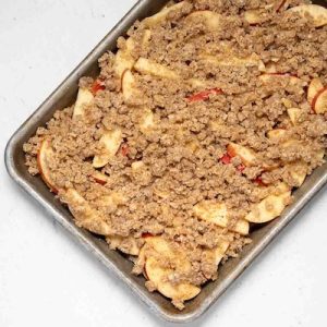 Sheet Pan Apple Crisp - Yuka