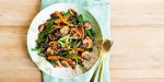 Easy Garlicky Mushroom and Green Bean Stir Fry - Yuka