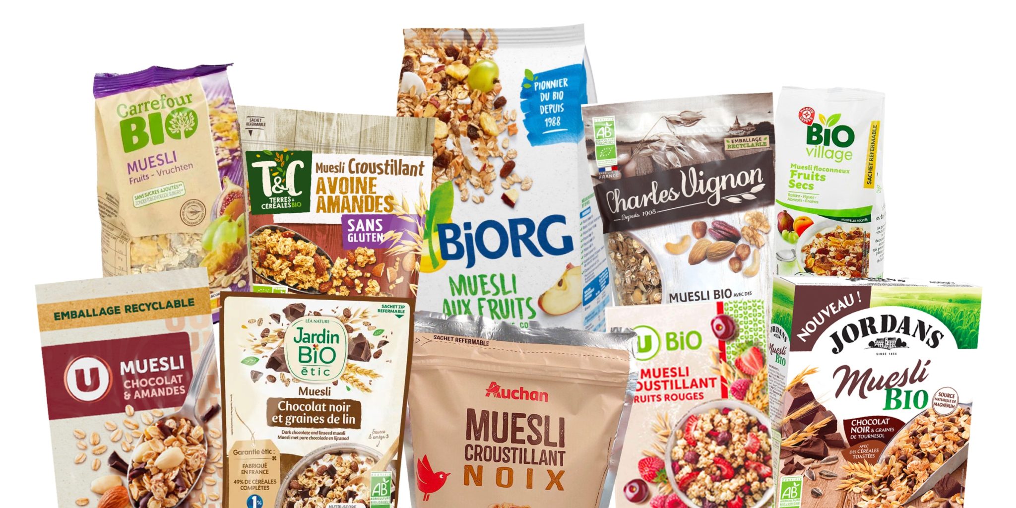 TOP 10 Mueslis & Granolas - Yuka