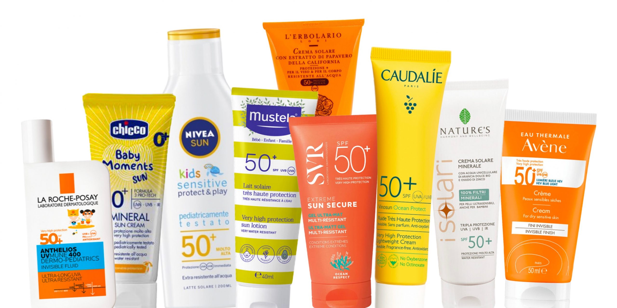 Le 10 migliori creme solari - Yuka